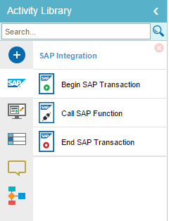 Perform a SAP transaction through process model – AgilePoint NX Unleashed