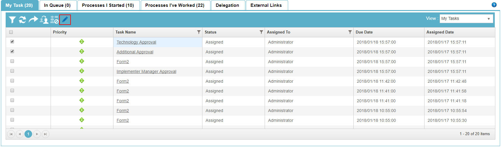 Custom Menu Action In Agilepoint Nx Work Center Agilepoint Nx Unleashed