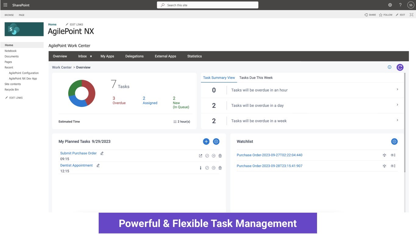 Modern Work Center Is Now Available for SharePoint Online – AgilePoint ...